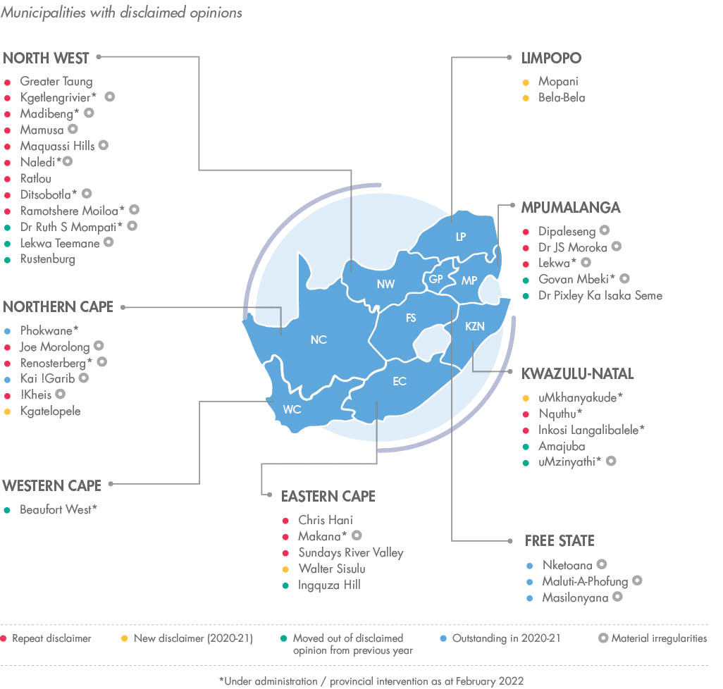 Consolidated report on local government audit outcomes :: AGSA