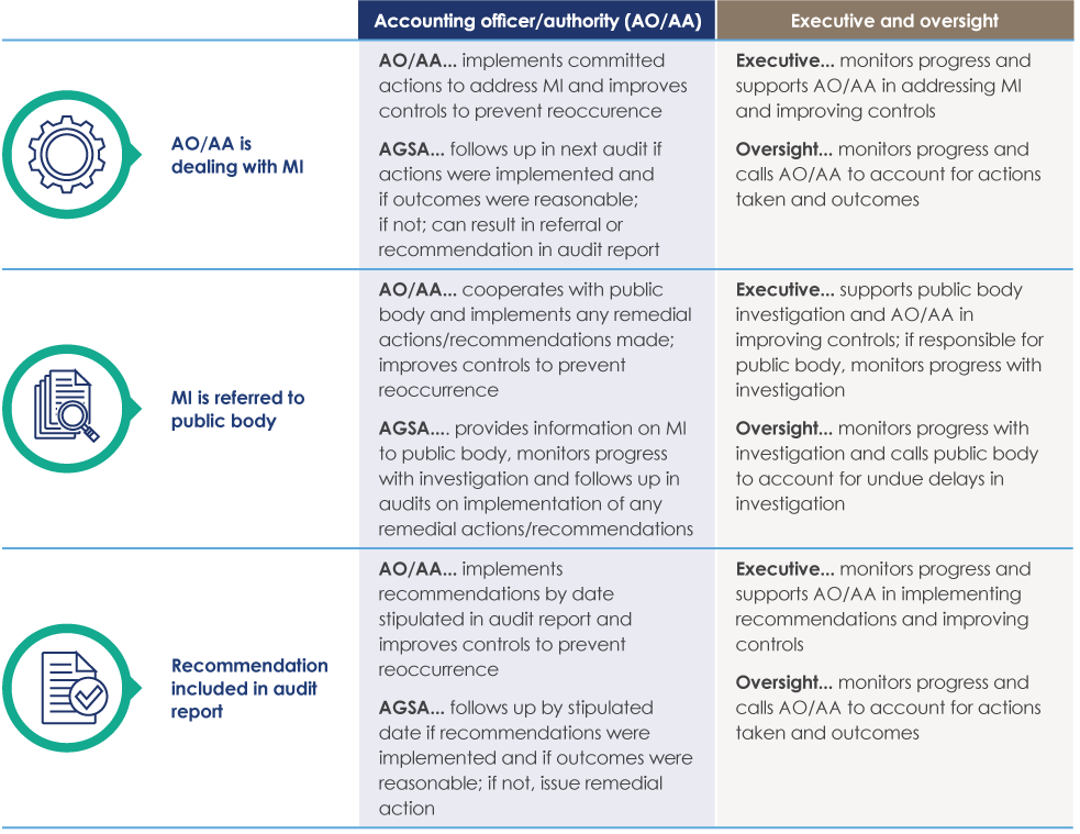 Consolidated report on local government audit outcomes :: AGSA